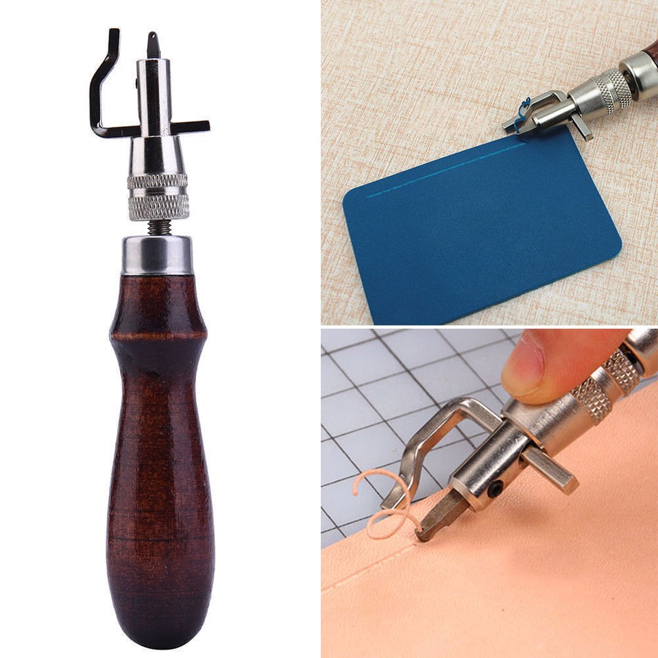 7 In 1 Adjustable Stitching Groover Crease Edger Leather Craft Tools ...