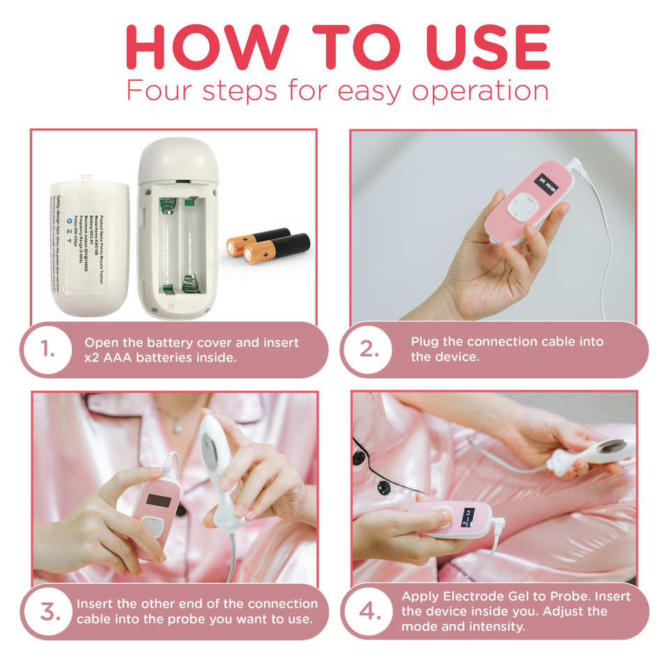 Super Kegel Exerciser Bladder Control Device For Pelvic Floor Muscle ...