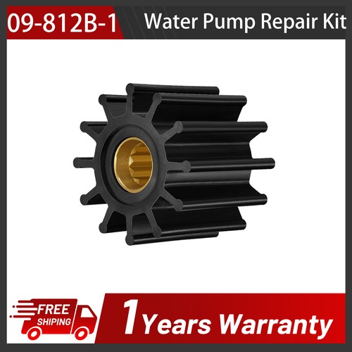 New Water Pump Repair & Impeller Kit for F6B-9 10-24232-1 09-812B-1 NIB ...