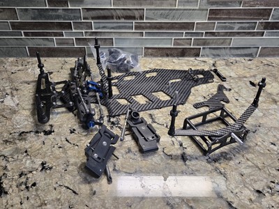 AFX VTB AE B6.1 Based Rc Latemodel Carbon Fiber Chassis Dirt Oval ...