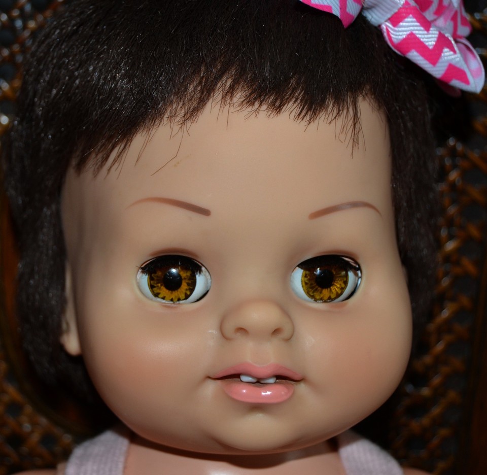 Chatty cathy Baby doll Vintage 1960 Canadian Pinwheel eyes | eBay