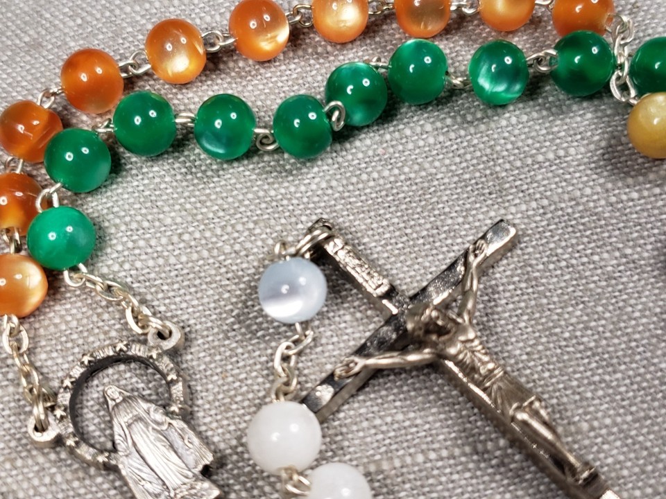 Beautiful Vintage Rosary Fulton Sheen World Mission Religious Christian ...