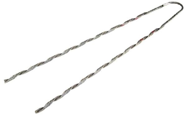 ROHN BG2146 Galvanized Big Grip for 5/16" EHS Strand Guy Wire - BG-2146 ...
