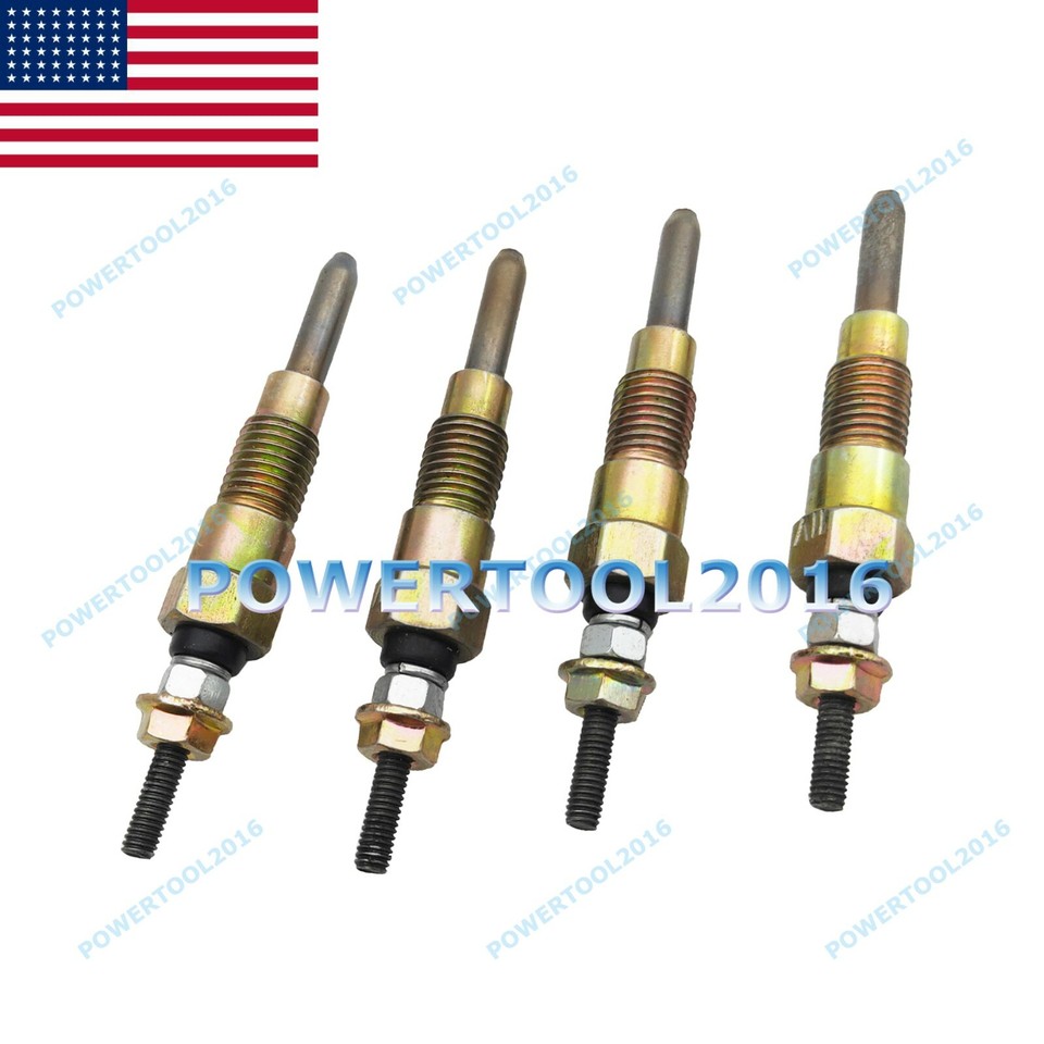 New 4 pcs Plug Glow Plug for Yanmar 4TNE94 Engine | eBay