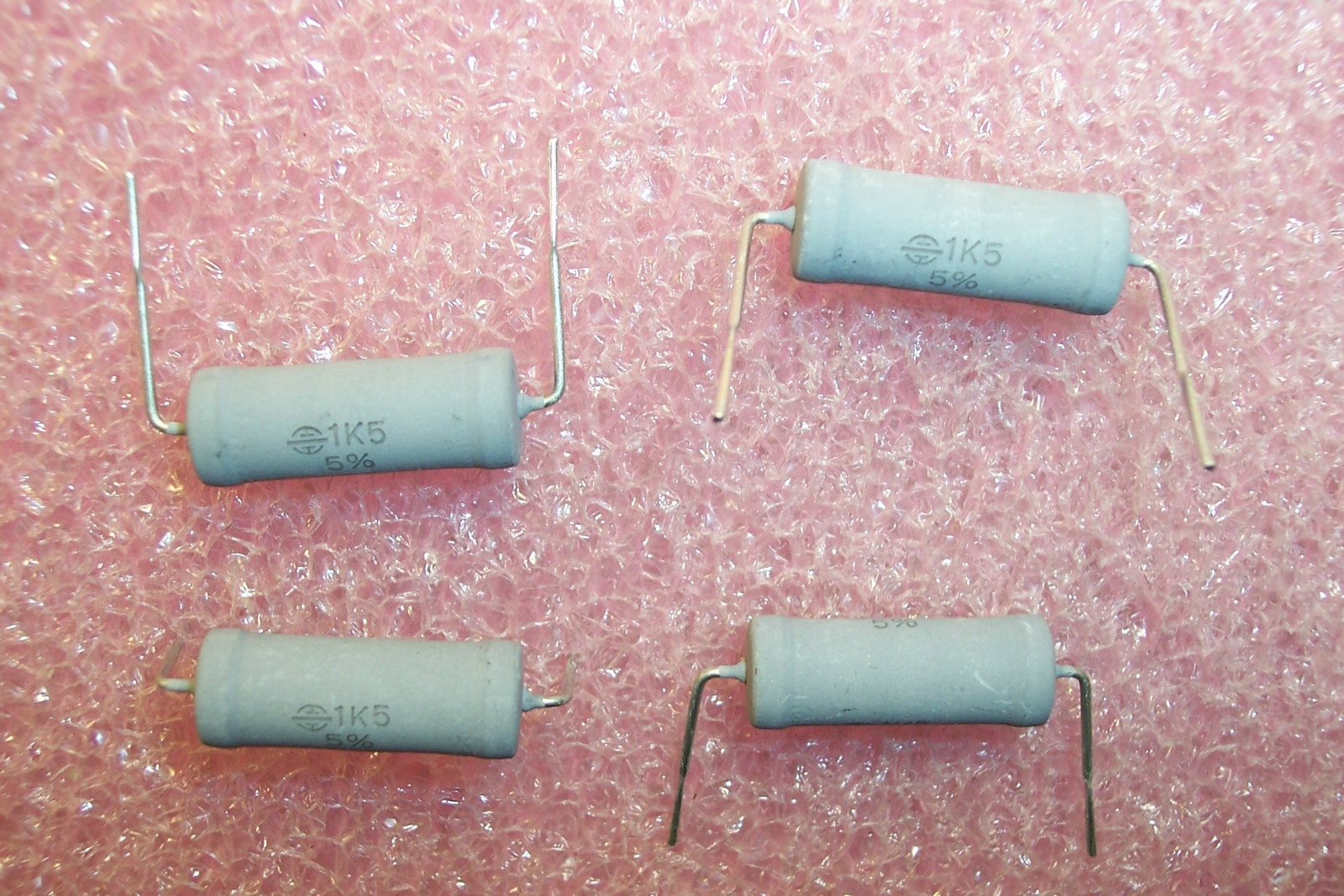QTY (400) 1.5K Ohm 4W 5% PRE-FORMED METAL OXIDE RESISTORS SXL0922-300 ...