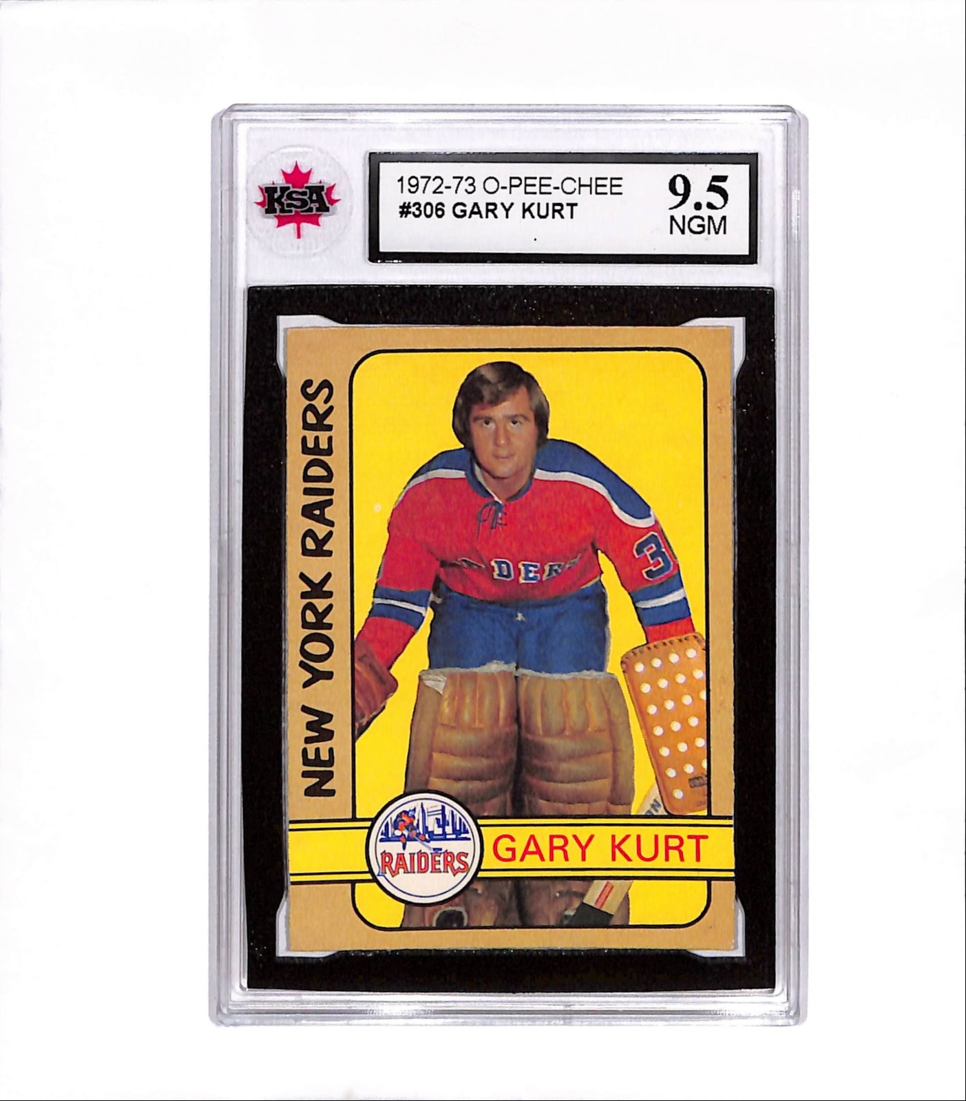 1972-73 O-Pee-Chee Gary Kurt KSA 9.5 (P.P) #306 | eBay