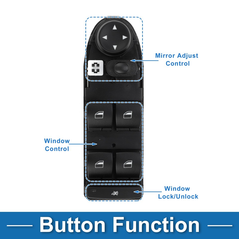 Power Window Switch for BMW X1 2012 xDrive28i 2.0L L4 - Gas No ...