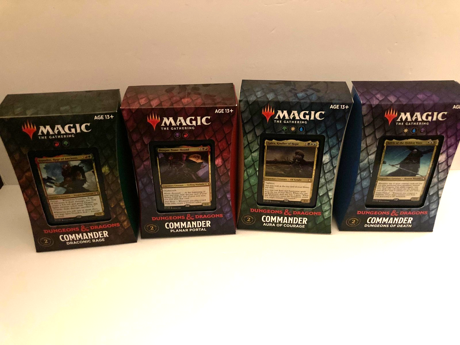 MTG Adventures in the Forgotten Realms (Set of 4 Commander Decks) - New ...
