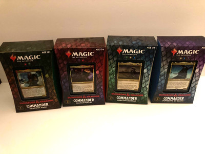 MTG Adventures in the Forgotten Realms (Set of 4 Commander Decks) - New ...