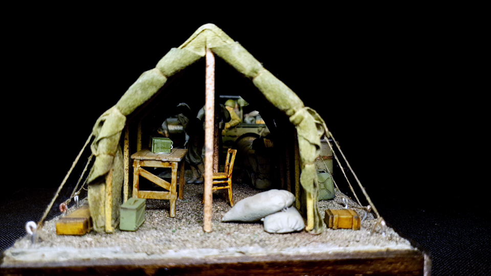 1/35 Scale WWII Command Post by Holomaxstudio - Handcrafted Detailed ...