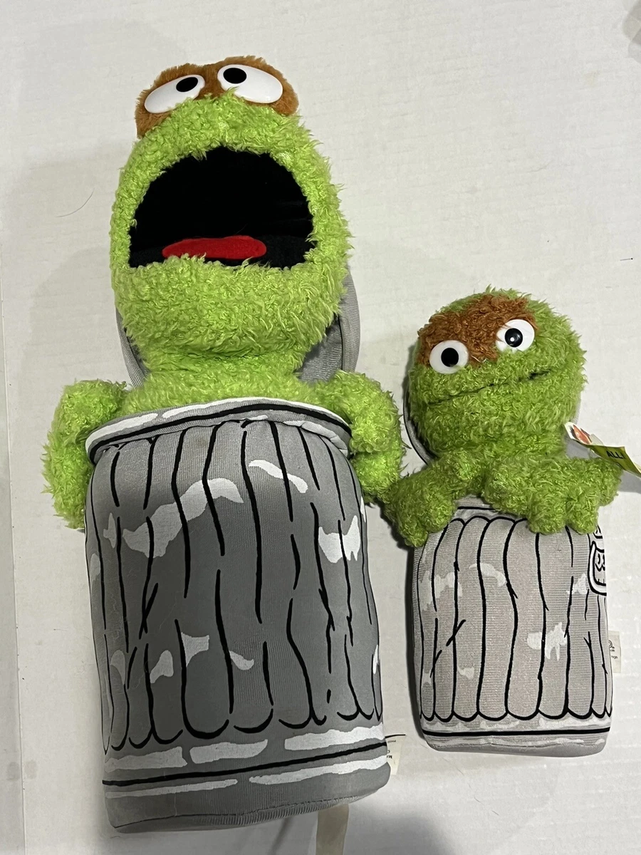 Oscar The Grouch In Trash Can Cartoon