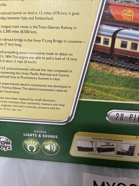 WowToyz Christmas Express Train Set 20-pc 2day Ship for sale online | eBay