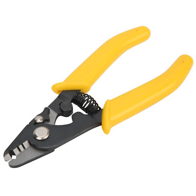 Fiber Wire Strippers 3 Holes Wire Strippers Pliers Yellow Optical Fiber ...