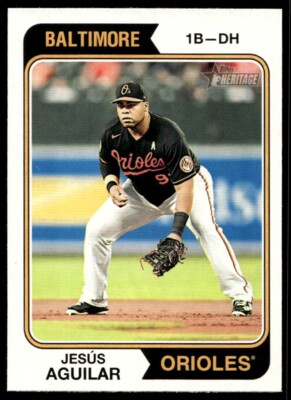 2023 Topps Heritage Jesús Aguilar G602 Baltimore Orioles #325 | eBay