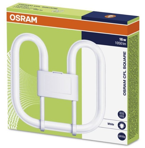 16W 2D Fluorescent Light Globe Bulb Lamp Osram Equivalent Neutral White ...