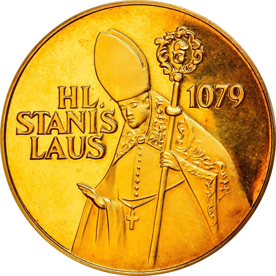 [#907310] Vatican, Medal, John-Paul II, Martyrdom of Stanislaus of ...