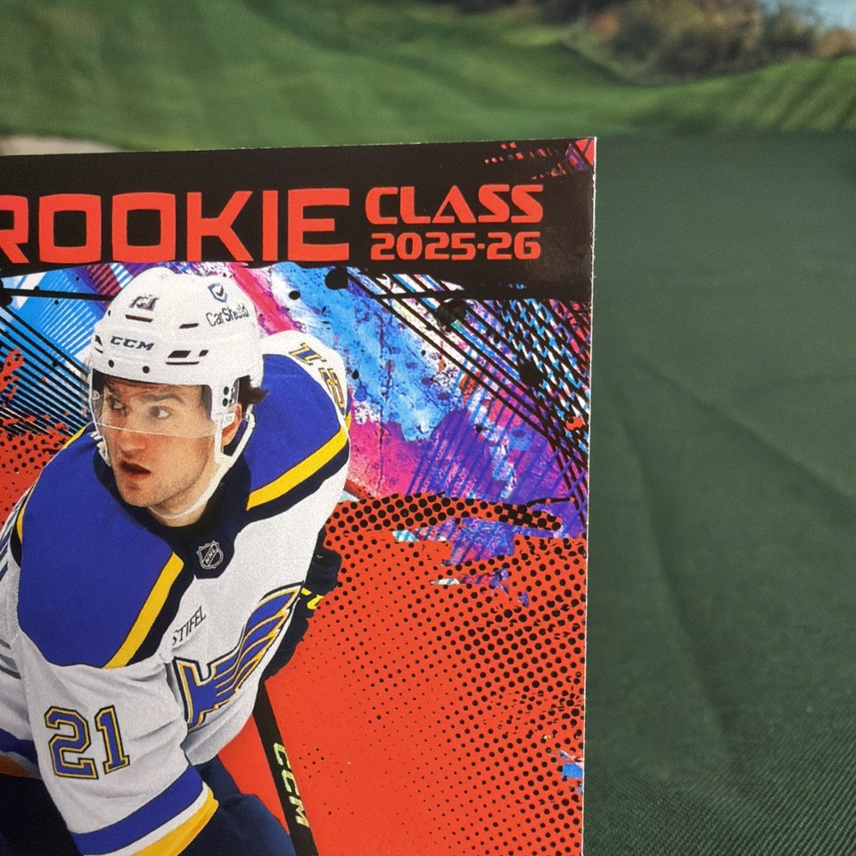 2025-26 Upper Deck Series One Rookie Class: Jimmy Snuggerud #RC-9 - RED ...