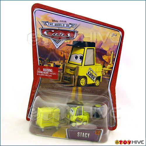 Disney Pixar Cars World of Cars Stacy yellow pitty #25 WoC series | eBay