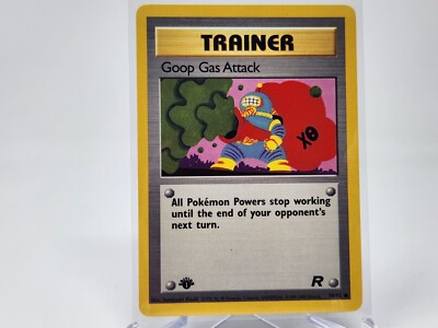 Pokemon Team Rocket 1st Edition Goop Gas Attack 78/82 LP | eBay