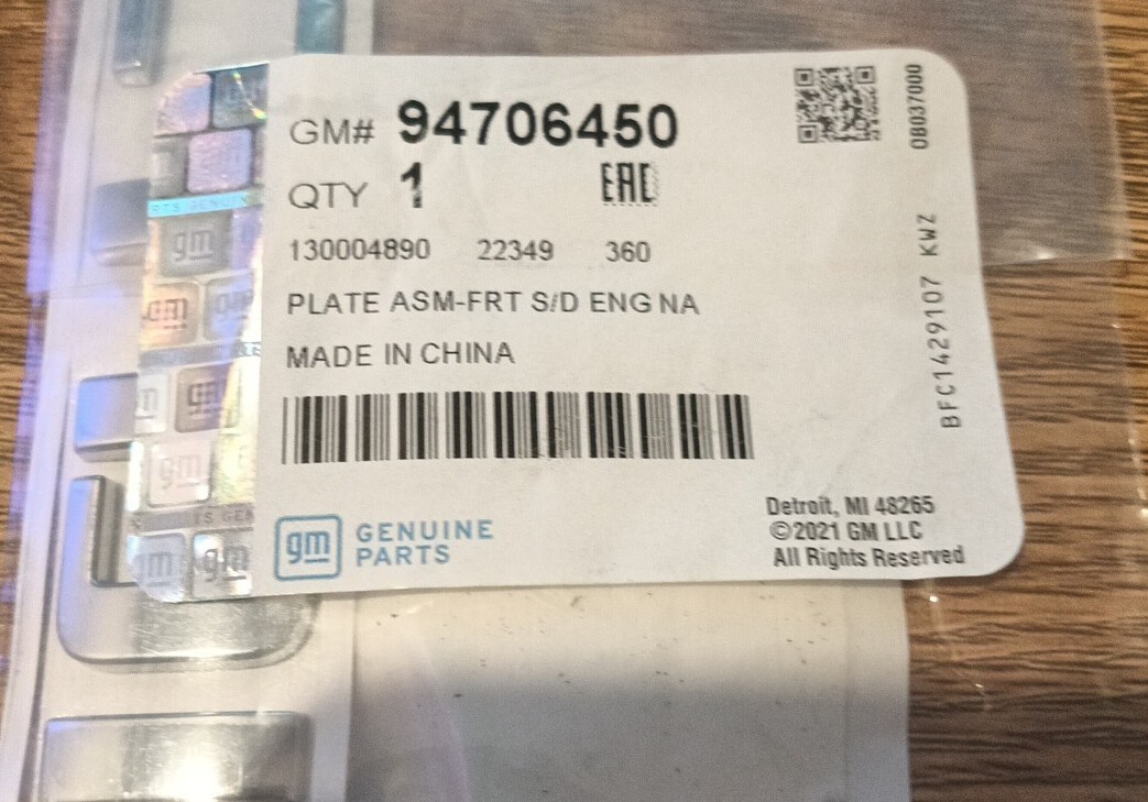 Holden RG Colorado 2.8 CTDi Badge P/n 94706450 for sale online | eBay