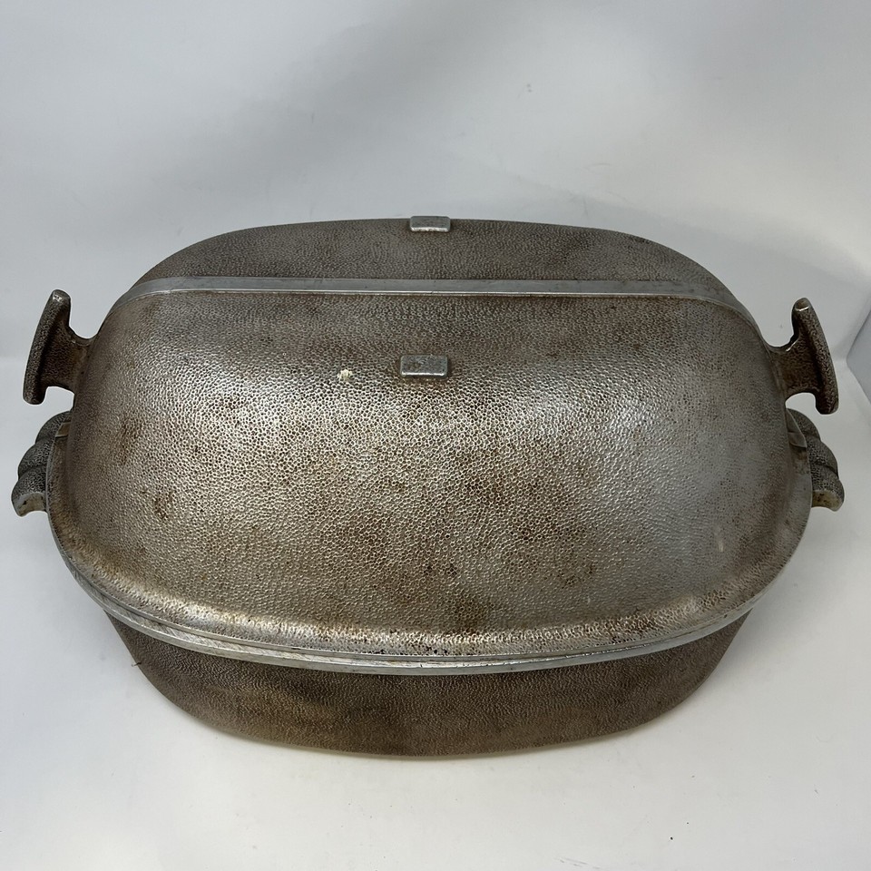 Guardian Service Roasting Pan With Lid LARGE Similar To Magnalite ...