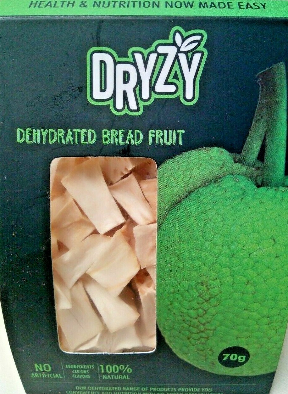 Dryzy Dehydrated Bread Fruit 100% Natural healthy Nutrition now Made ...