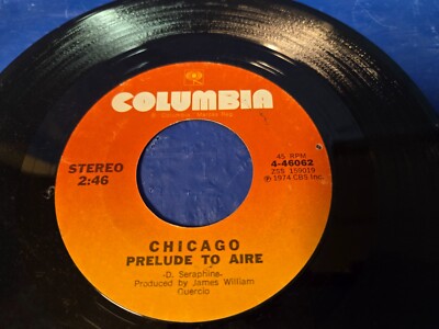 CHICAGO - CALL ON ME / PRELUDE TO AIRE - 7" VINYL 45 RPM | eBay