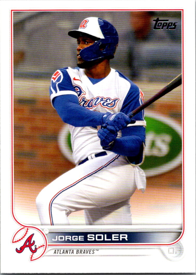 2022 TOPPS SERIES 1 JORGE SOLER ATLANTA BRAVES #208 | eBay