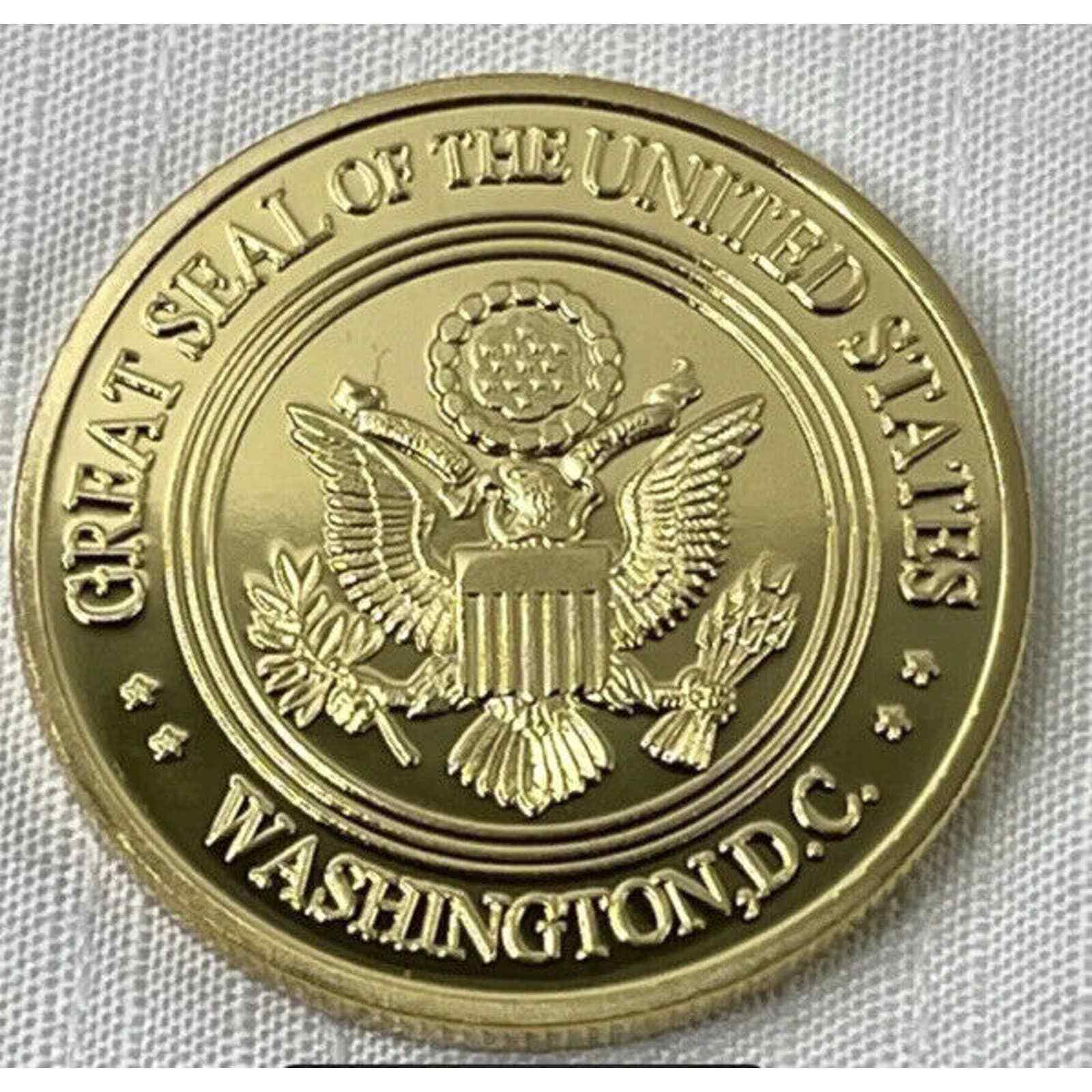 US Federal Marshal Service Special Agent Challenge Coin USA with velvet ...