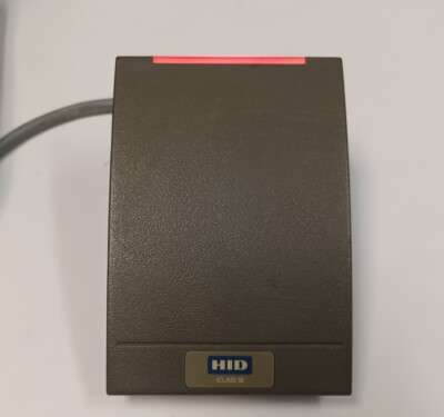 HID iCLASS SE R40 Reader, 920NTNNEG00000, Gray, Used, Free Shipping in ...