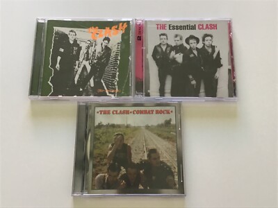 The Clash CDs x 3 - Essential Clash, The Clash (US Version), Combat ...