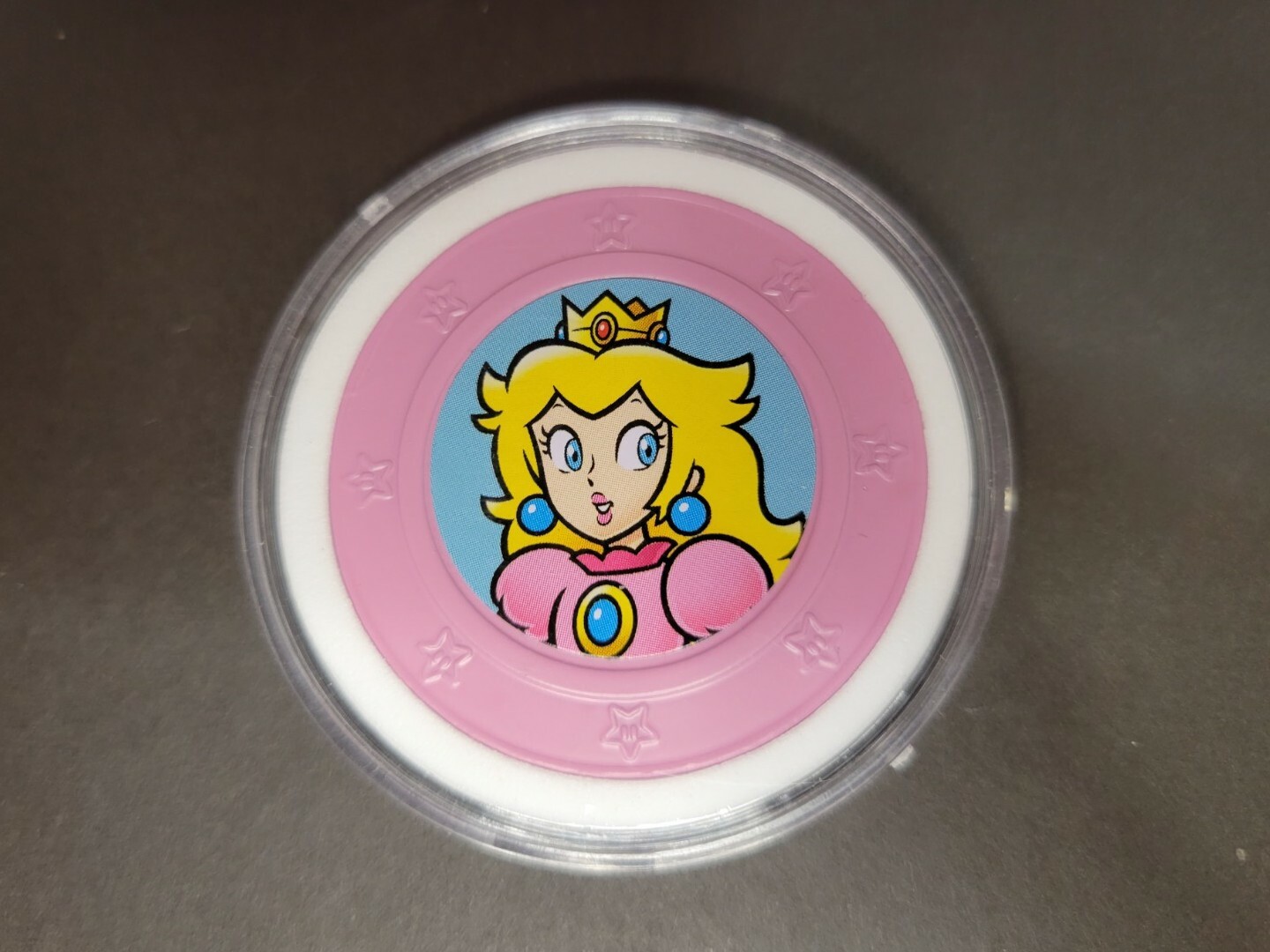 Super Mario- Peach Rare Pink Coin - Collector's Capsule Wonder Ball | eBay