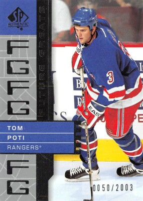 2002-03 SP Authentic #125 Tom Poti Future Greats /2003 | eBay