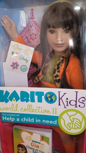 New In Box KARITO KIDS GIA 21" ITALY DOLL | eBay