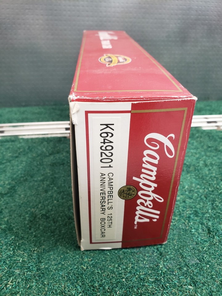 K-line O Gauge Campbells 125th Anniversary Box Car K-649201 | eBay