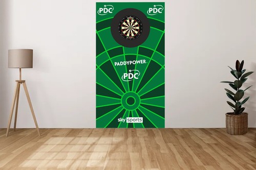 Paddy Power World Darts Championship 1200mm wide x 2200mm tall Wall ...