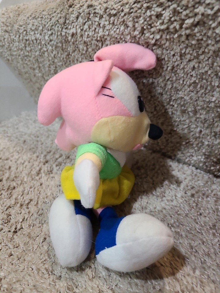 Thailand Bootleg Amy Rose Sonic The Hedgehog Fighters 8" Plush Toy Doll ...