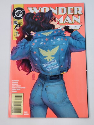 Wonder Woman 793 DIRECT Jen Bartel 90's Variant DC Comics 2023 VF/NM or ...