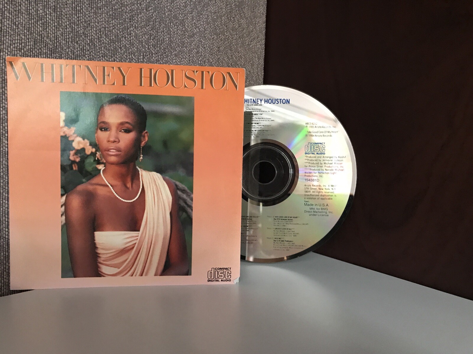 WHITNEY HOUSTON: Whitney Houston (CD, Jul-1985, Arista) 78221821223| eBay