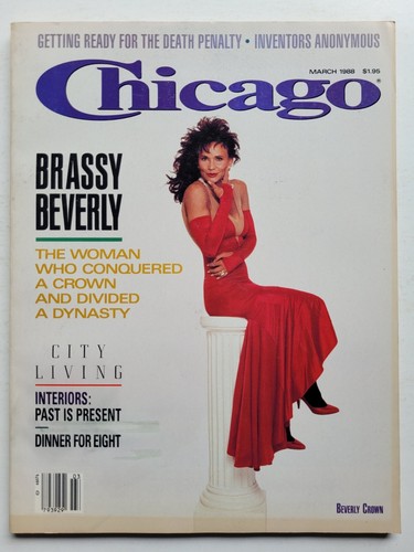 BRASSY BEVERLY CROWN March 1988 CHICAGO Magazine | eBay