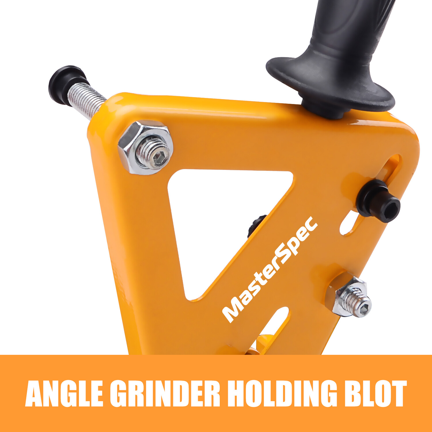 MasterSpec Angle Grinder Stand Holder Bench Support Bracket 100-125mm ...