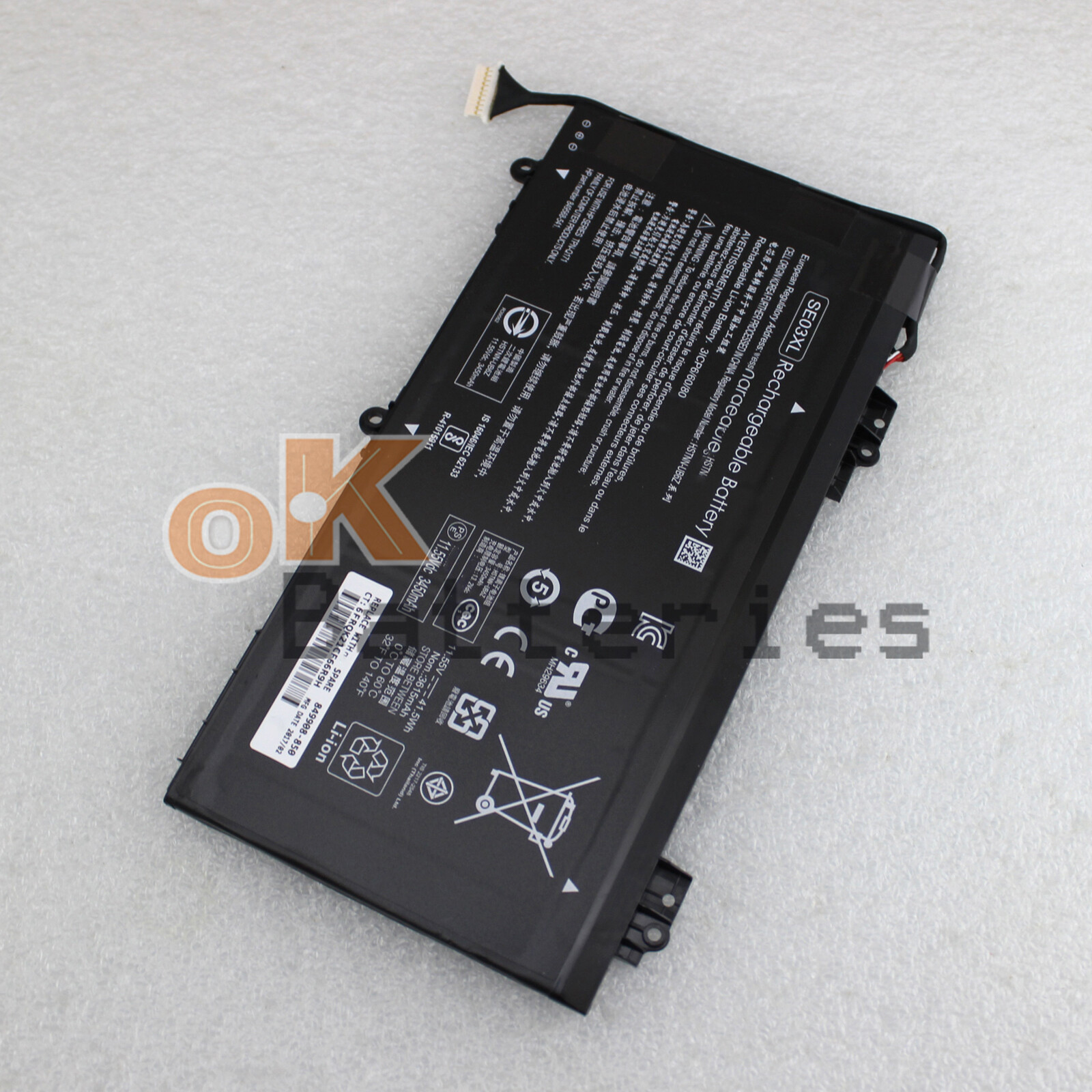 NEW SE03XL Battery for HP Pavilion Notebook PC 14 HSTNN-LB7G TPN-Q171 ...