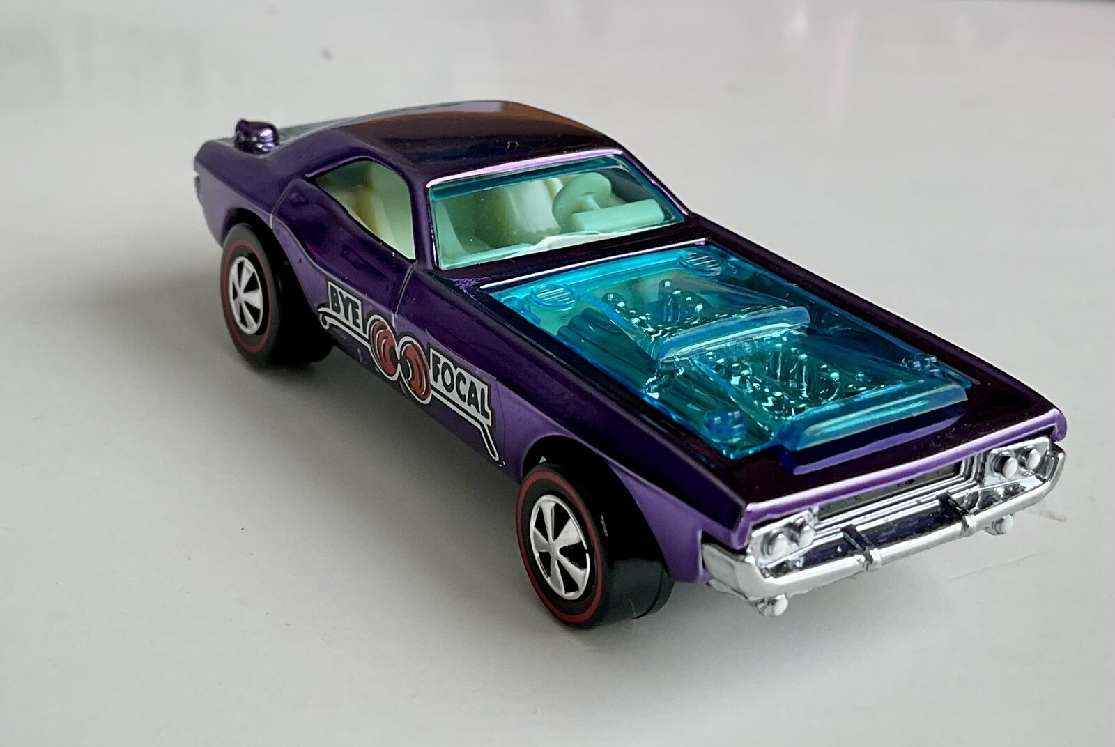Hot Wheels REDLINES BYE FOCAL/ CUSTOM SPECTRAFLAME “PURPLE “ | eBay