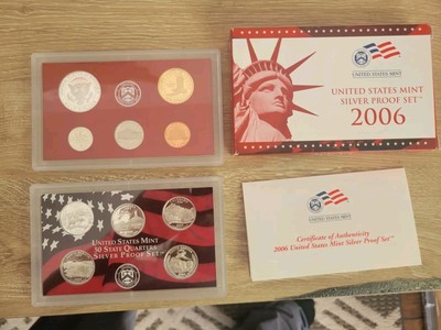 2006 Silver Proof Set U.S. Mint Original Government Packaging OGP COA | eBay