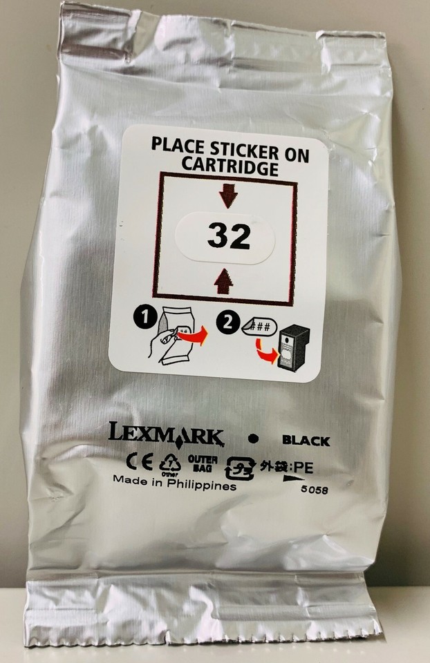 New Genuine Lexmark 32 Ink Cartridge P Series P4330 P4350 X Series ...