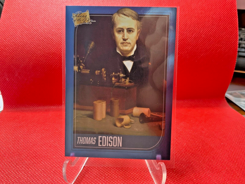 THOMAS EDISON 2021 SUPER PRODUCTS BLUE CARD #42 AA58 | eBay