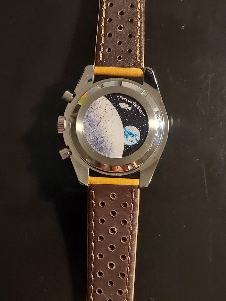 Custom MOD MoonSwatch Metal Case SNOOPY Mission to the Moonphase | eBay