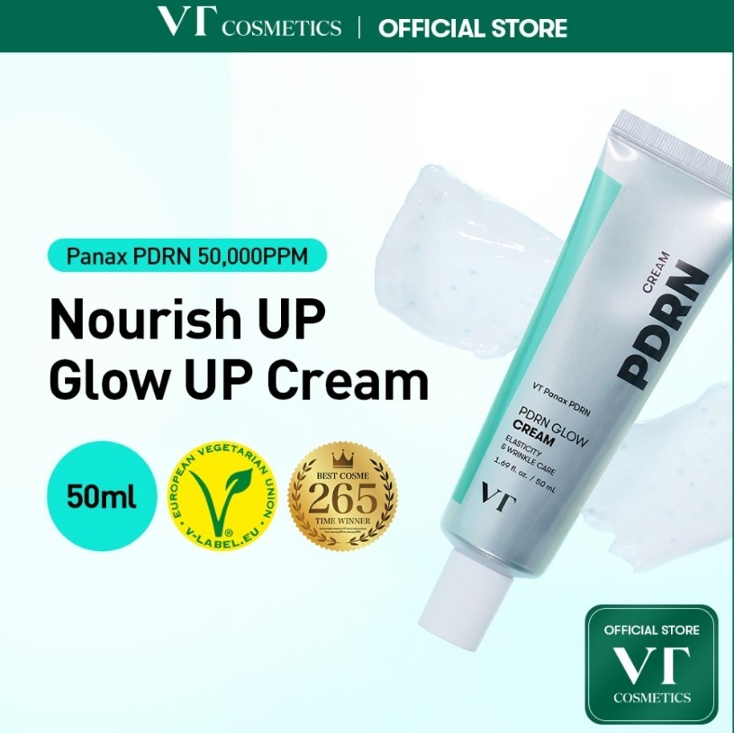 VT PDRN Glow Cream 50ml Elasticity Wrinkle Care Cream K-Beauty K ...