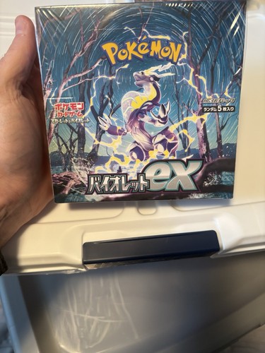 Pokemon Japanese Violet ex Booster Box US Seller | eBay