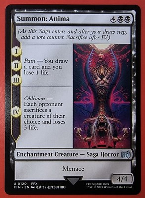 MTG, MAGIC: SUMMONS: ANIMA, FIN, UNCOMMON, 0120 - NM - REGULAR FINISH ...